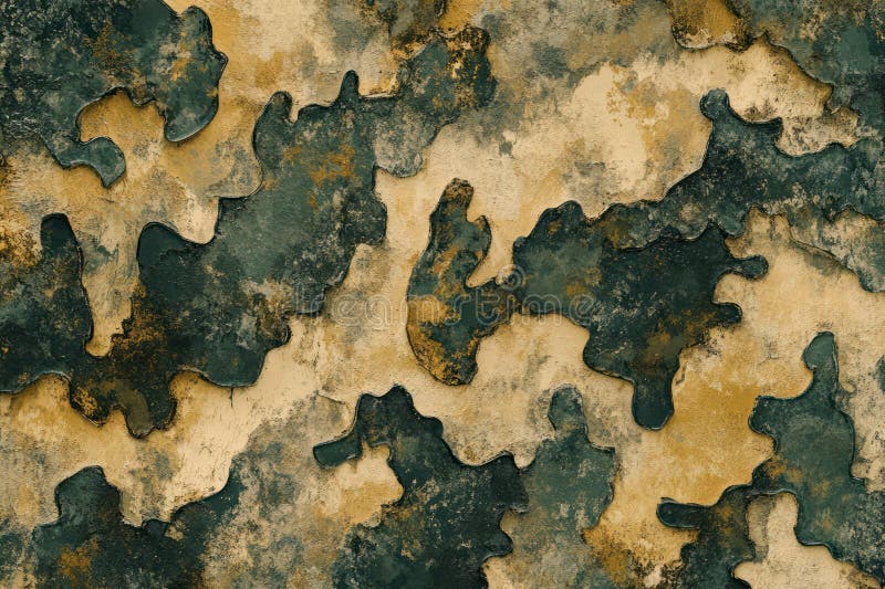 Seamless Army Green Camouflage Texture Background Stock Photo - Image ...