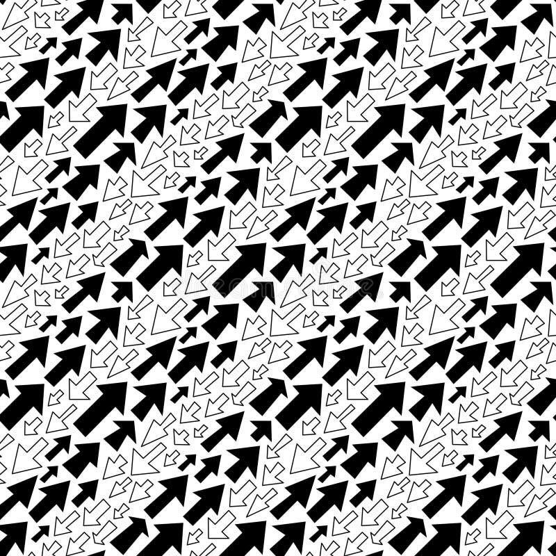 Seamless Arrow Pattern stock vector. Illustration of abstract - 94469754