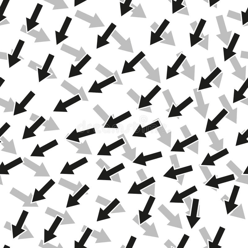 Seamless arrow wallpaper stock vector. Illustration of cursor - 4021062