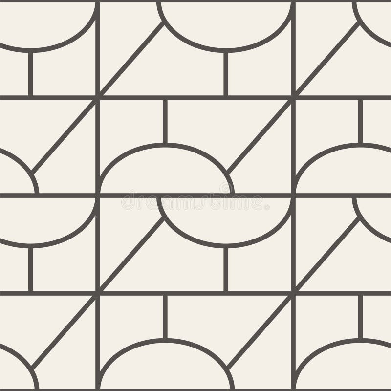 Seamless Art Deco Geometric Black and White Pattern Stock Vector ... Seamless Art Deco Geometric Black and White Pattern Stock Vector ...