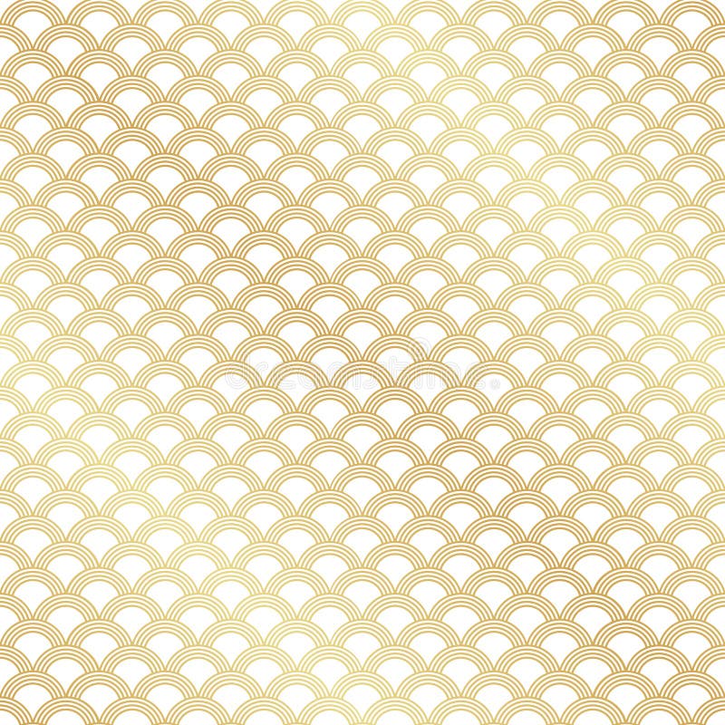 Scallop Design Illustration Art Deco Stock Illustrations – 176 Scallop ...