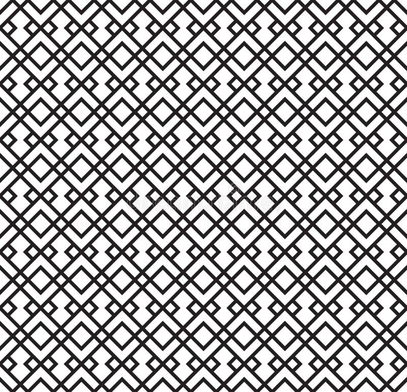 Seamless Art Deco Trellis Pattern Background Stock Vector ...