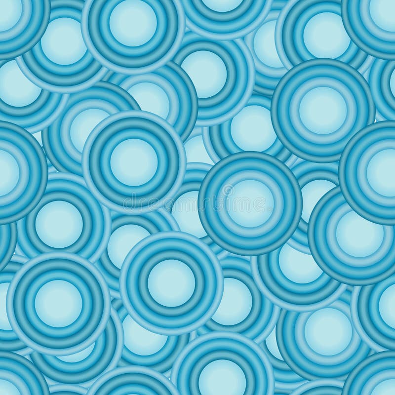 Seamless Art Water Pattern Picture. Image: 4401308