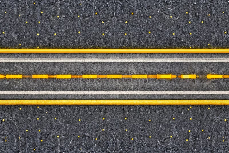 Seamless Asphalt Road Texture Top View Stock Illustration ...