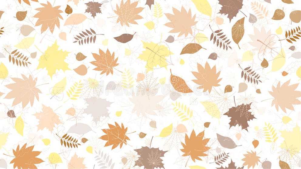 Seamless Autumn Texture. Ideal for Textile Design and Wrapping ...