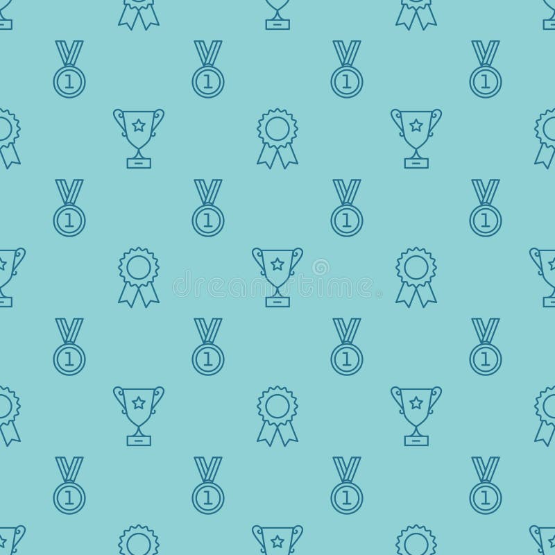 Set of trophy awards stock vector. Illustration of collection - 81409195