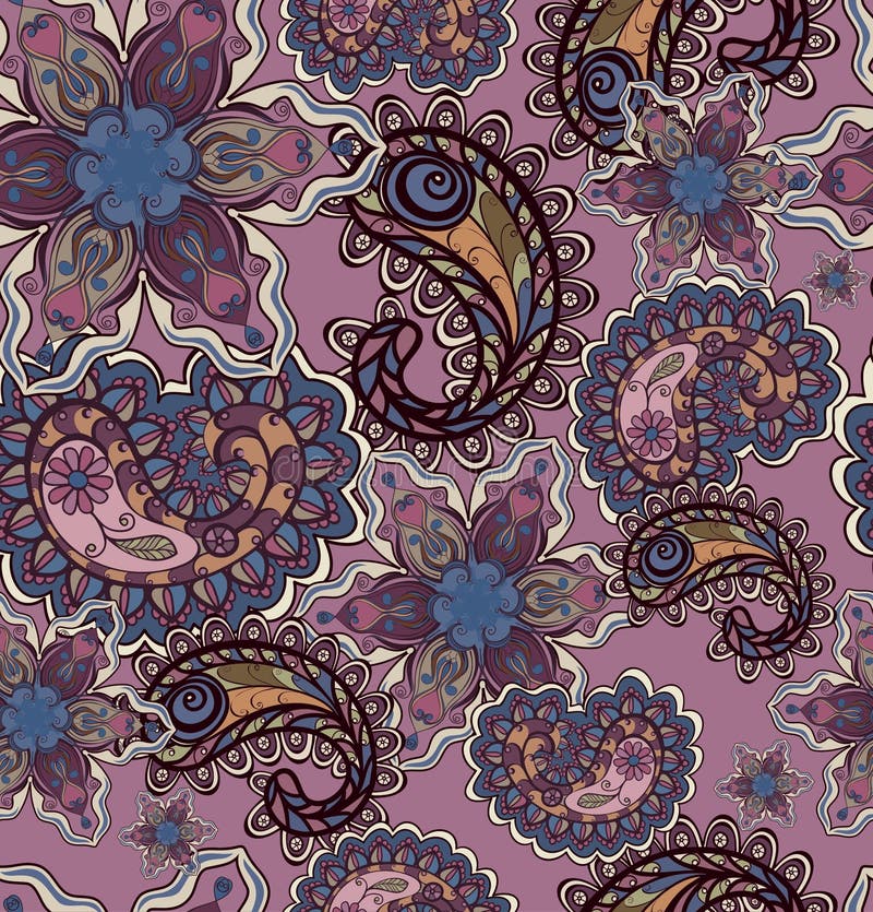 Paisley Pattern stock vector. Illustration of backdrop - 11815375