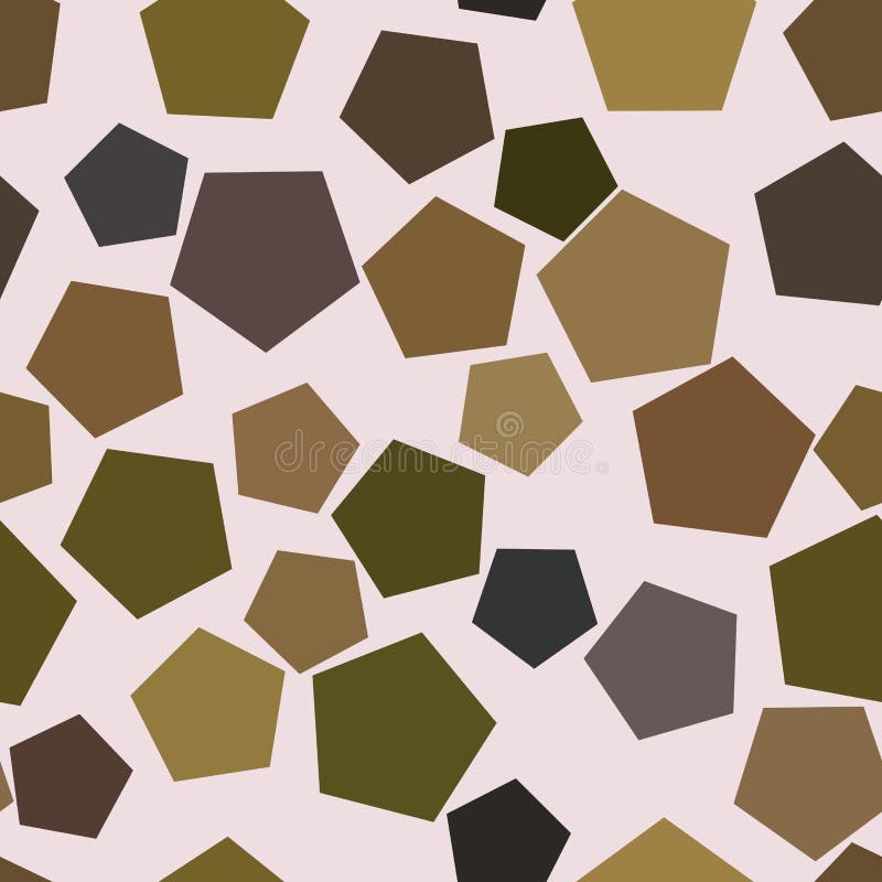 Seamless Background Abstract Geometric Pentagon Pattern for Design ...