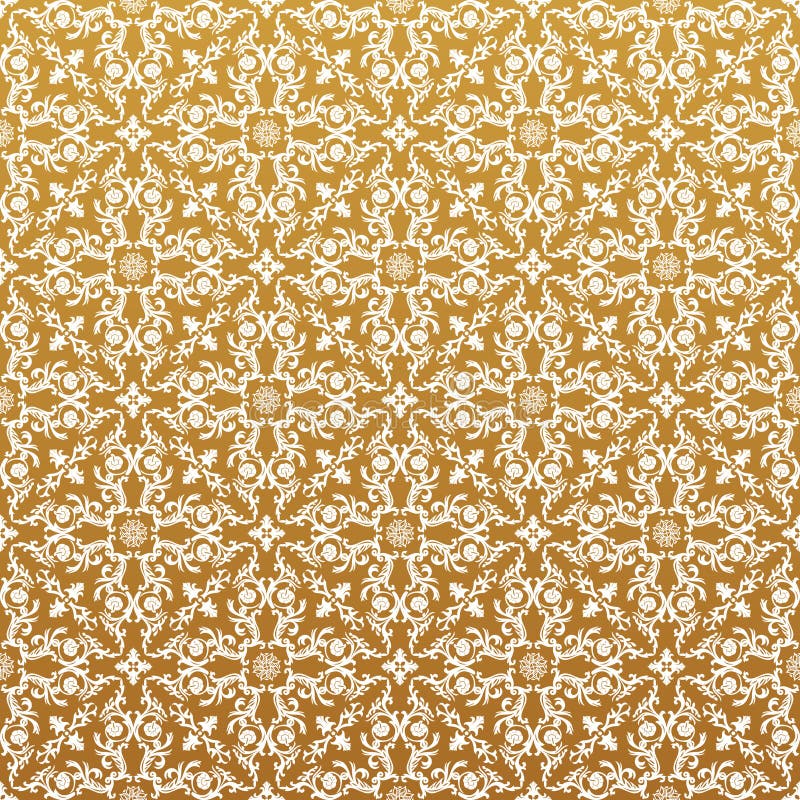 Seamless Background in Arabic Style Stock Vector - Illustration of ...