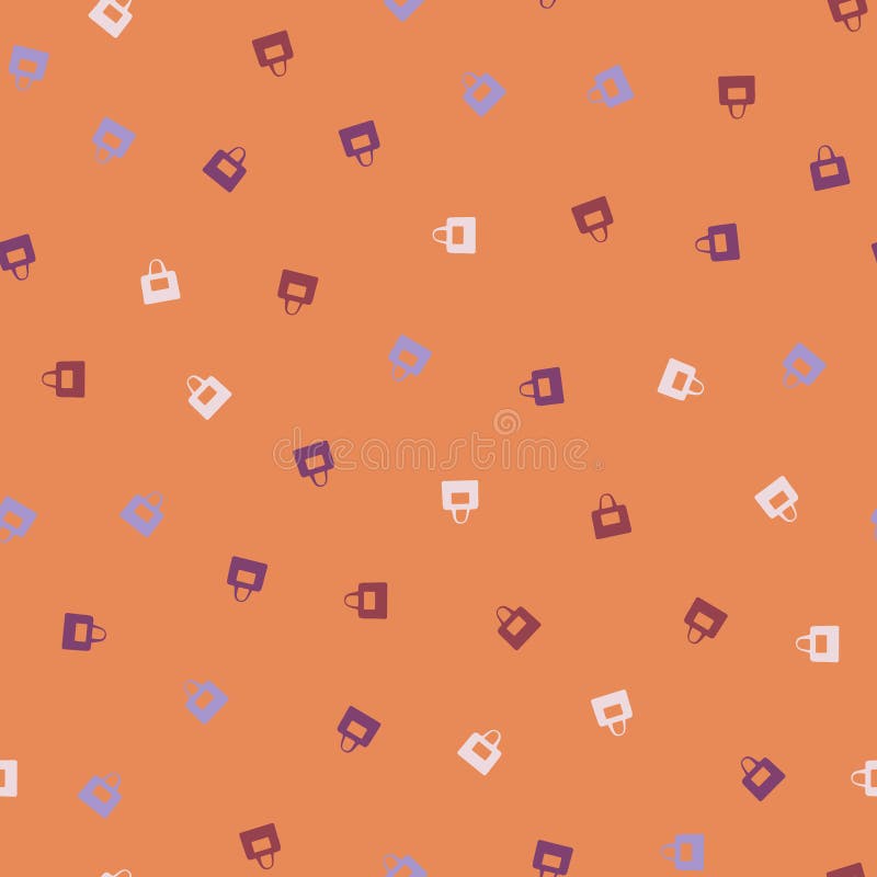 Seamless background: bag stock vector. Illustration of geometric - 38073891