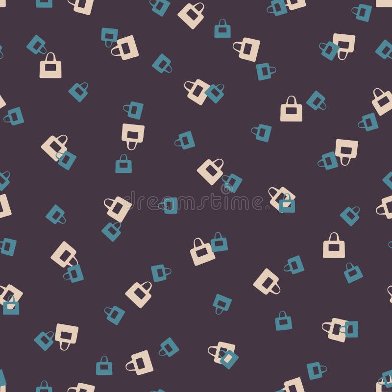 Seamless background: bag stock vector. Illustration of fabric - 38073899