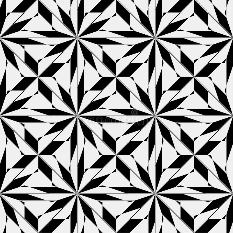 Seamless Background of Black and White Repeating Patterns. Stock Photo ...