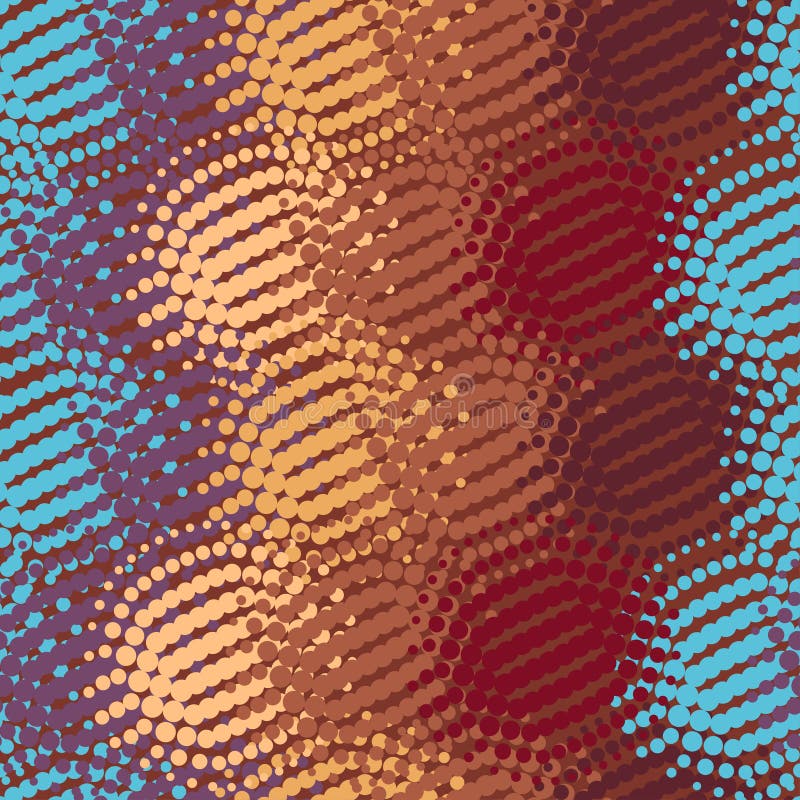 Seamless Background, Bright Pattern Abstract with Point Stock Vector ...