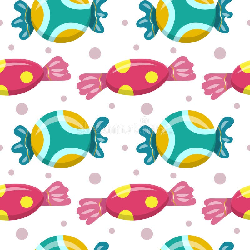 Candies Packaging Design. Realistic Sweets Wrappers Mockups, Candy ...