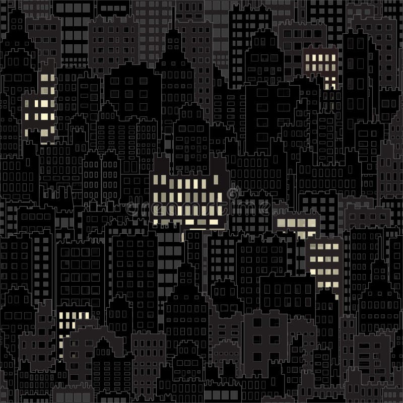 Set of Pixel Building Skyscraper Stock Vector - Illustration of clip ...