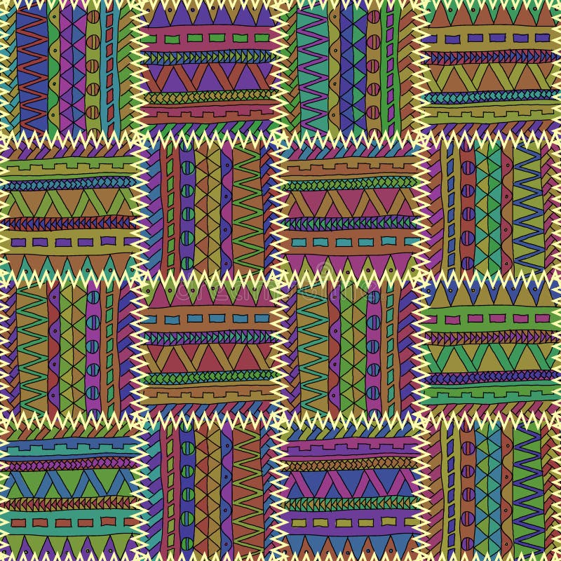 Seamless Background. Color Pattern with the Seam Stock Vector ...