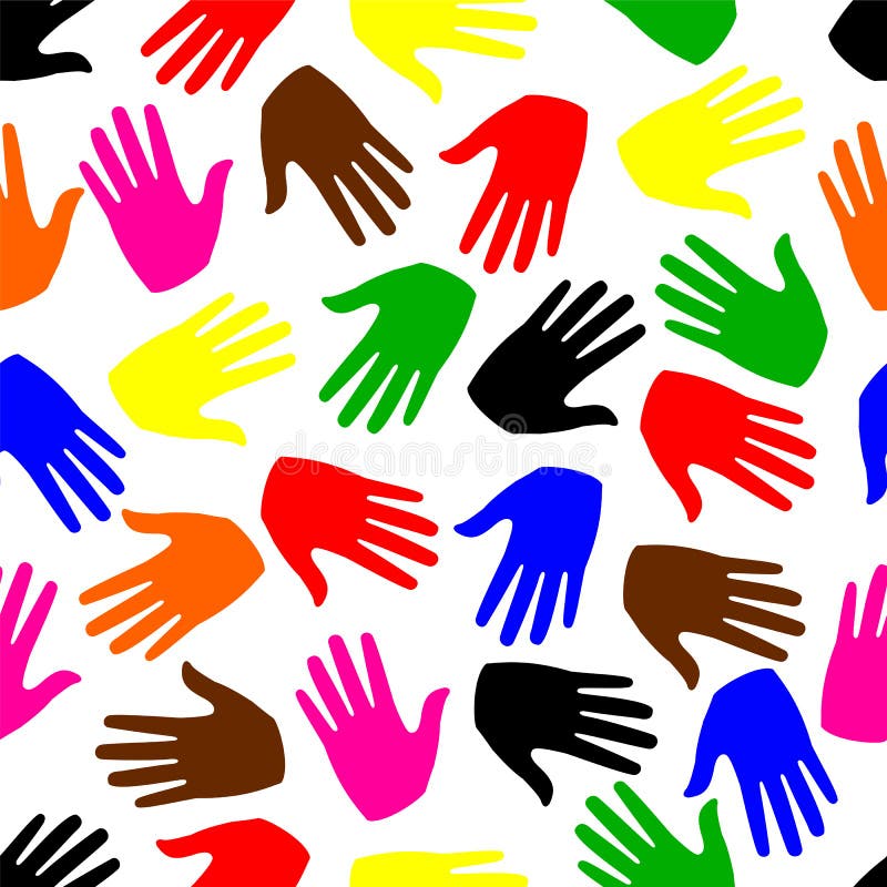 Colored Hands Stock Illustrations – 12,817 Colored Hands Stock ...