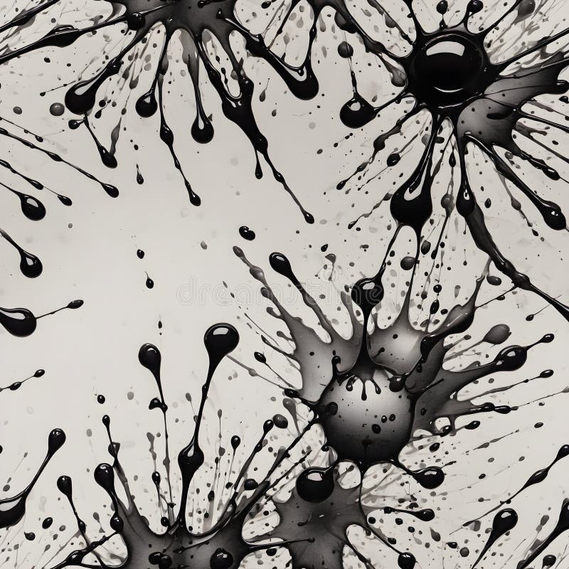 Seamless Background Druppels Verf. Seamless Pattern Connecting ...