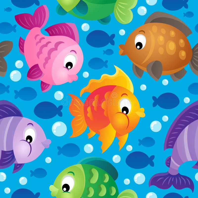 Fish theme image 6 stock vector. Illustration of swim - 30197543