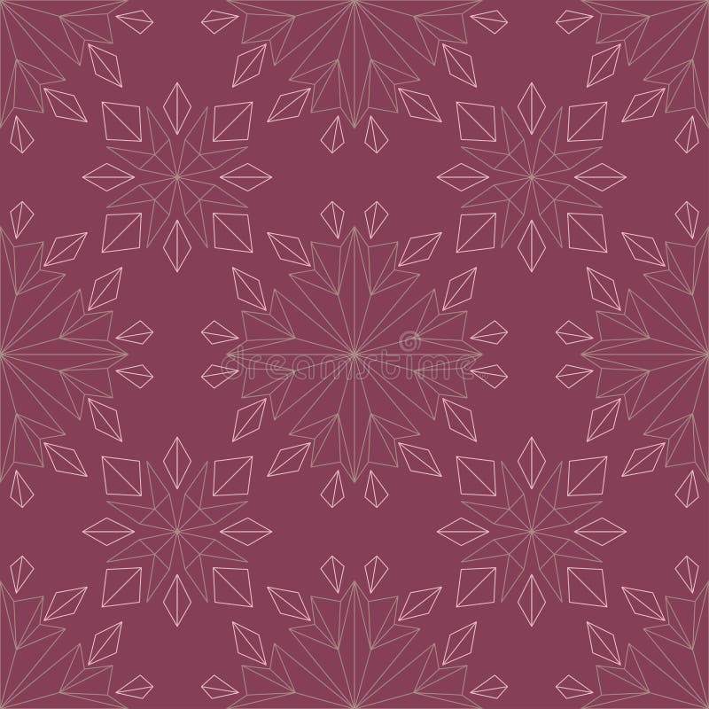 Seamless Background. Floral Purple Red Pattern Stock Vector ...