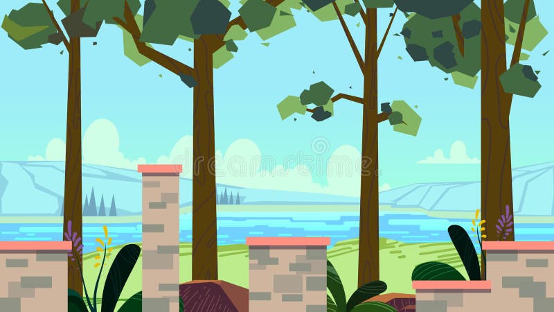 Seamless Background for Games Mobile Applications and Computers. Stock ...