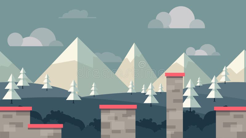 Background for Games Apps or Mobile Development. Stock Vector ...