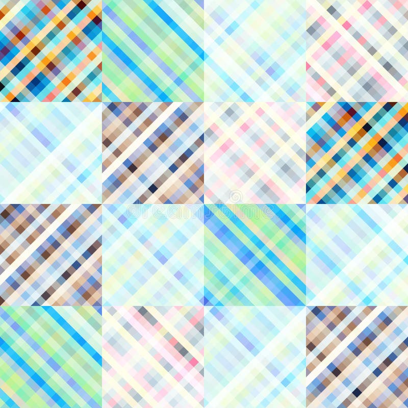Seamless Background. Geometric Abstract Diagonal Pattern in Low Poly ...