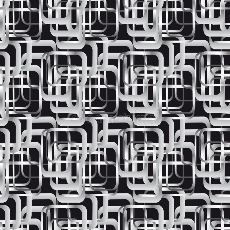 Seamless Background With Geometric Patterns Stock Vector - Illustration ...