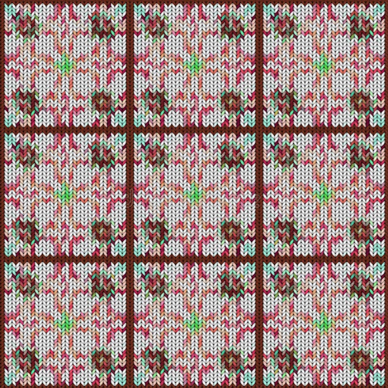 Seamless Background with a Knitted Texture, Imitation of Wool. a ...