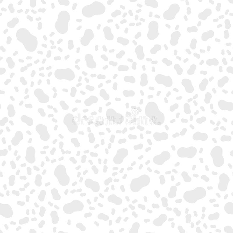 Seamless Background Made of Light Gray Figures of Irregular Shape of ...