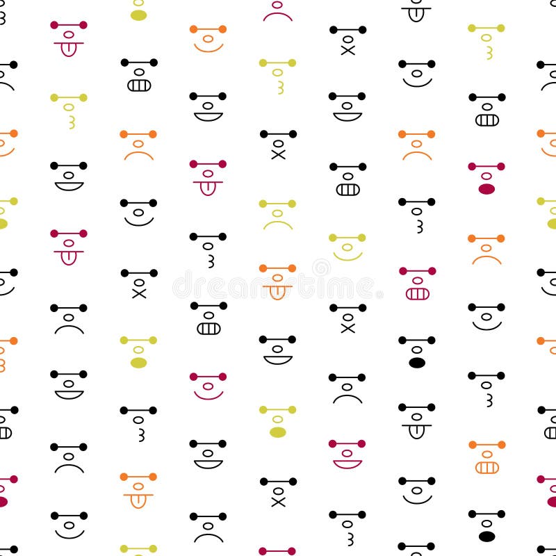 Primitive Faces Stock Illustrations – 175 Primitive Faces Stock ...