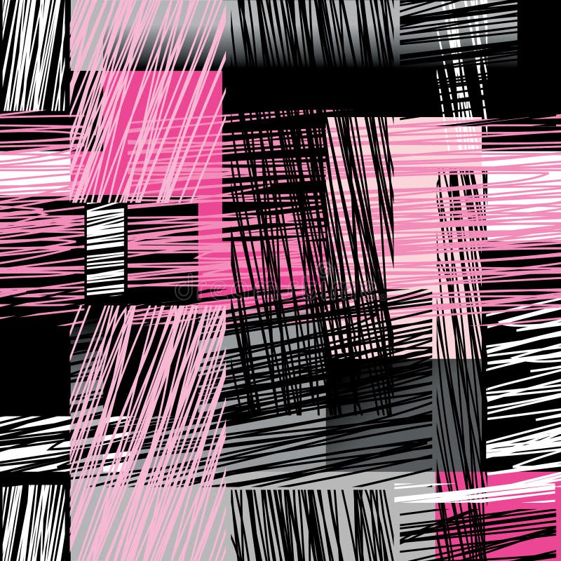 Seamless Background Patchwork Stock Vector - Illustration of patch ...