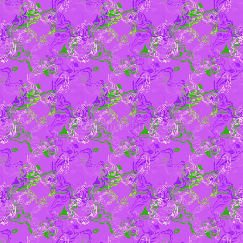 Seamless Background Pattern with Colored Diverse Doodles. Stock ...