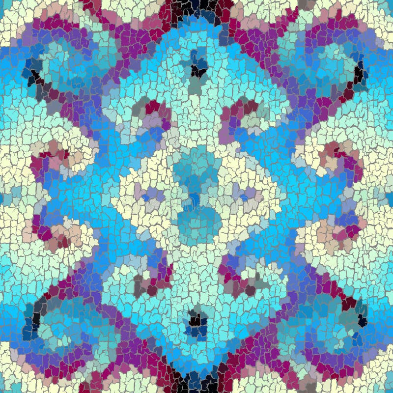 Seamless Grunge Abstract Square Pattern. Paint Grunge Cracks. Stock ...