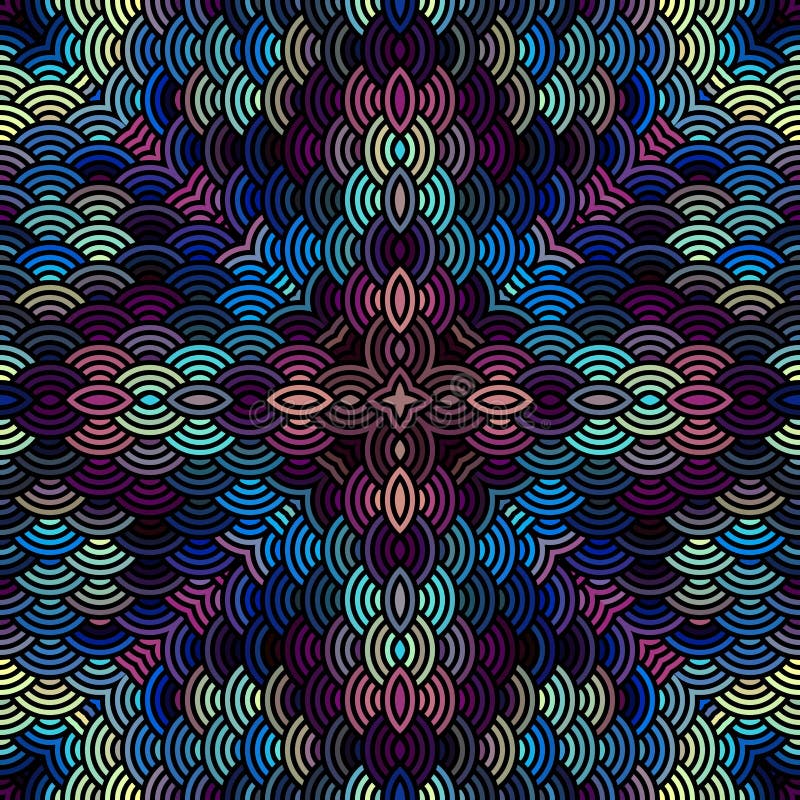 Geometric Abstract Pattern. Stock Vector - Illustration of pattern ...