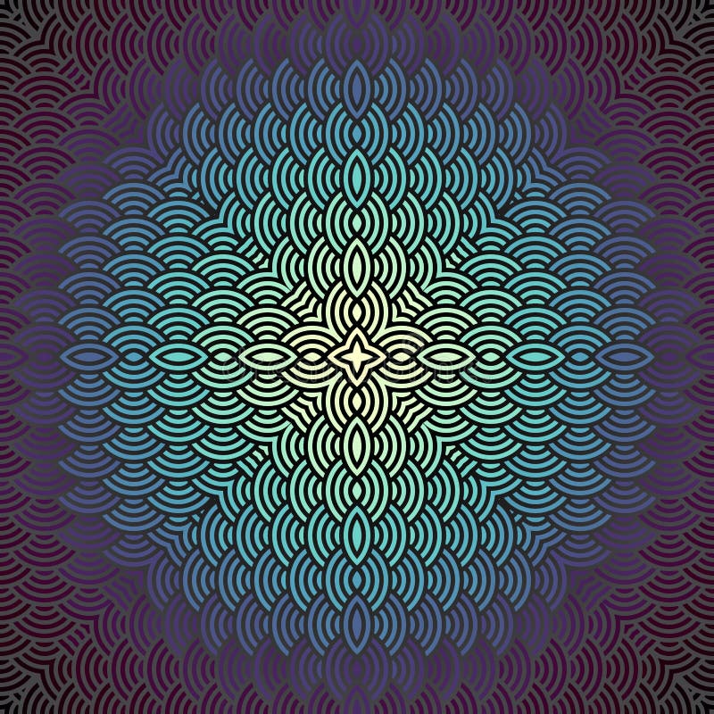 Geometric Abstract Pattern. Stock Vector - Illustration of abstract ...