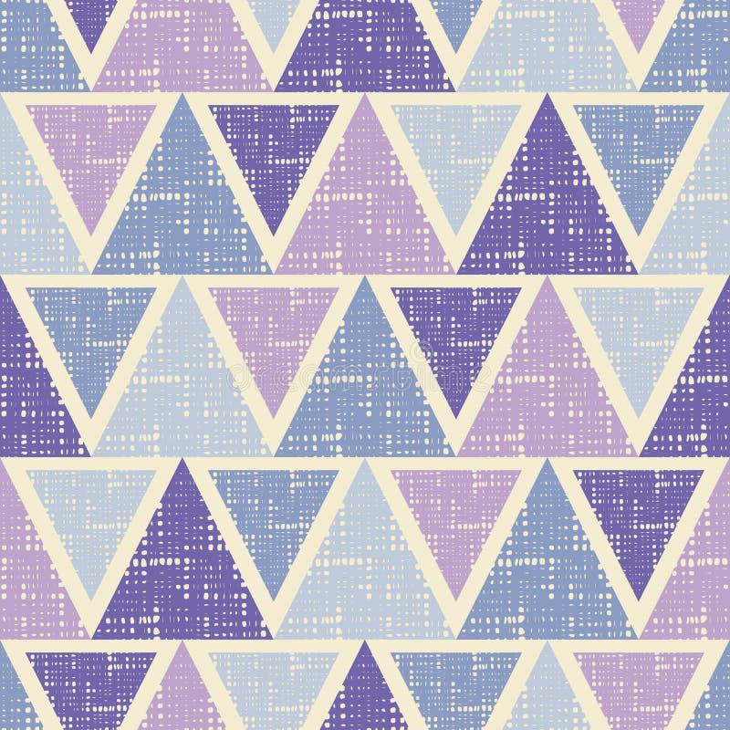 Seamless Background Pattern of Triangles with Holes. Stock Illustration ...