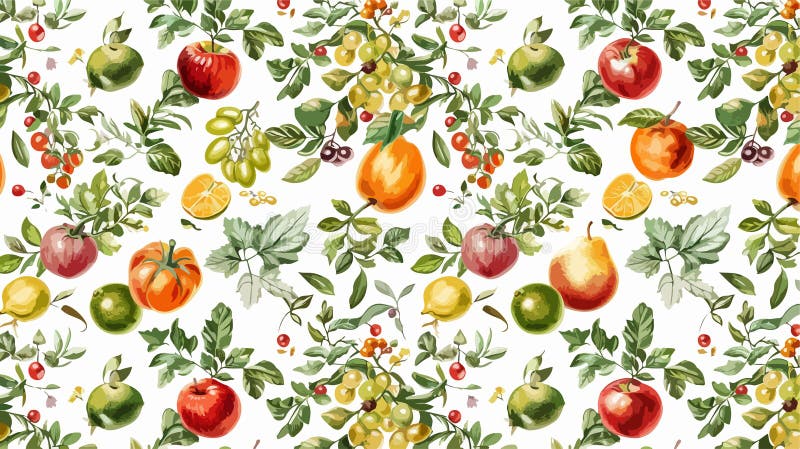 Seamless Background Pattern with Unique Features Stock Vector ...