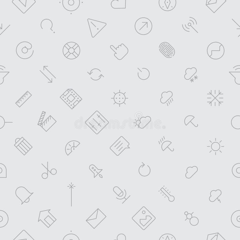 Seamless Background Pattern for User Interface Stock Vector ...