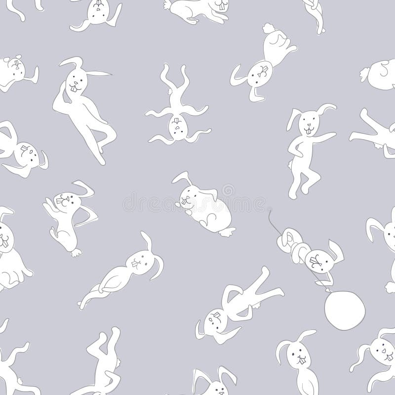 Crazy Rabbits Stock Illustrations – 104 Crazy Rabbits Stock ...