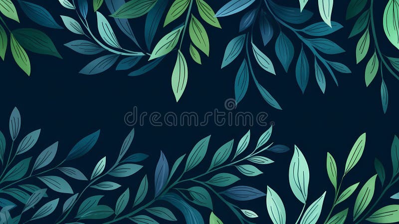 Seamless Background Picture with Leaf Pattern, Leaves, Trees, Tree ...