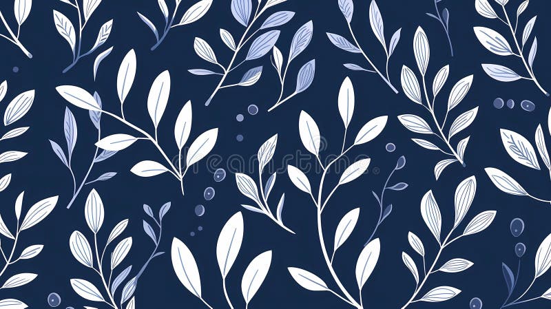 Seamless Background Picture with Leaf Pattern, Leaves, Trees, Tree ...