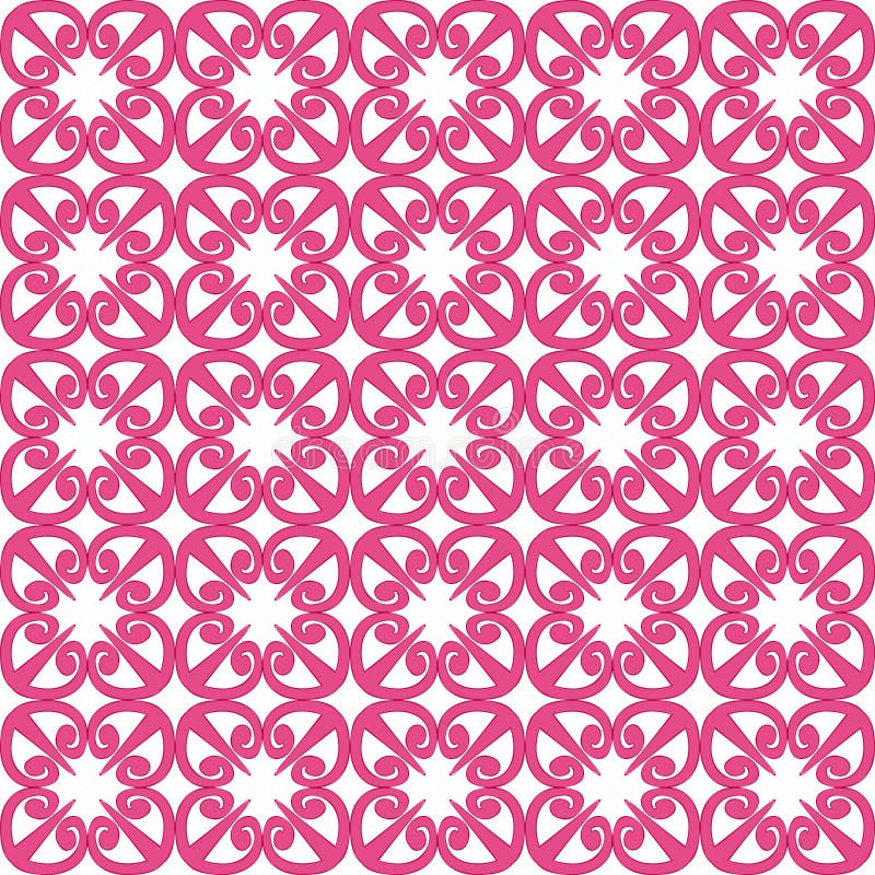 Pink pattern stock illustration. Illustration of seamless - 238485324