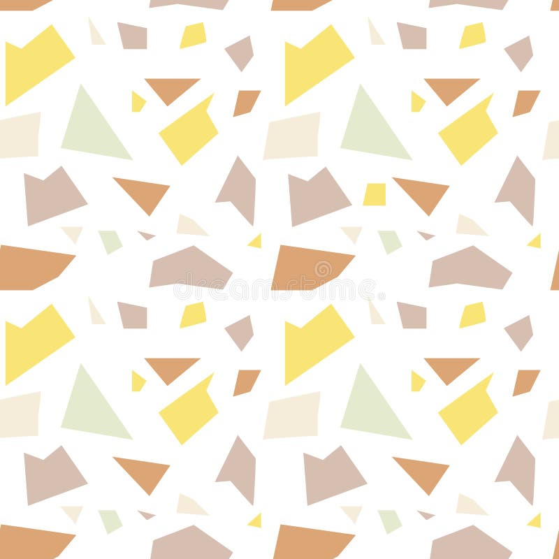 Seamless Background of Randomly Placed Sharp Colored Pieces ...