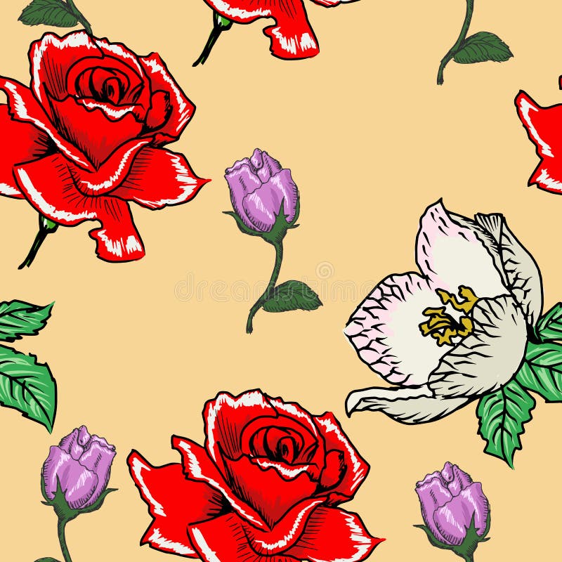 Seamless background stock illustration. Illustration of patterns - 55483434