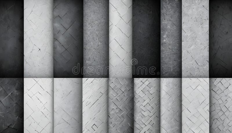 A Seamless Background Showcasing a Diverse Range of Textures in a ...