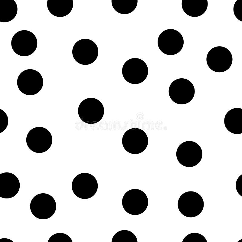 Seamless Background with Small Polka Dot Pattern. Polka Dot Fabric ...