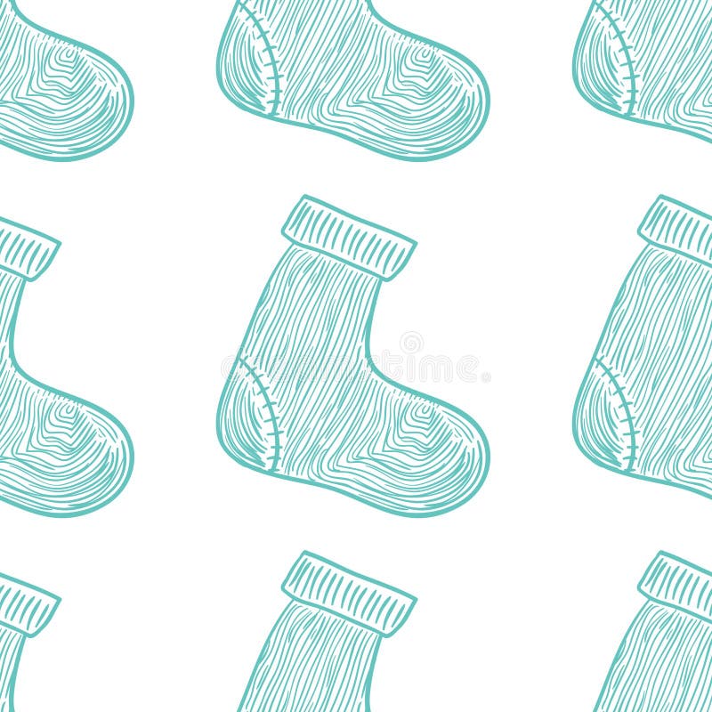 Seamless Background with Socks Stock Vector - Illustration of socks ...