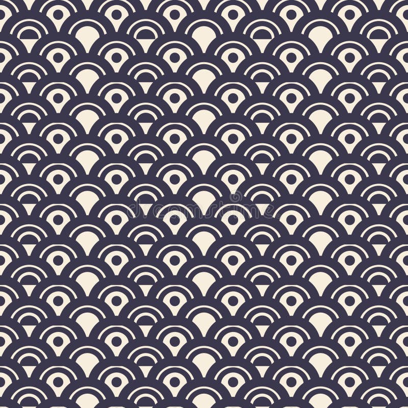 Repetitive Fish Design Stock Illustrations – 164 Repetitive Fish Design ...