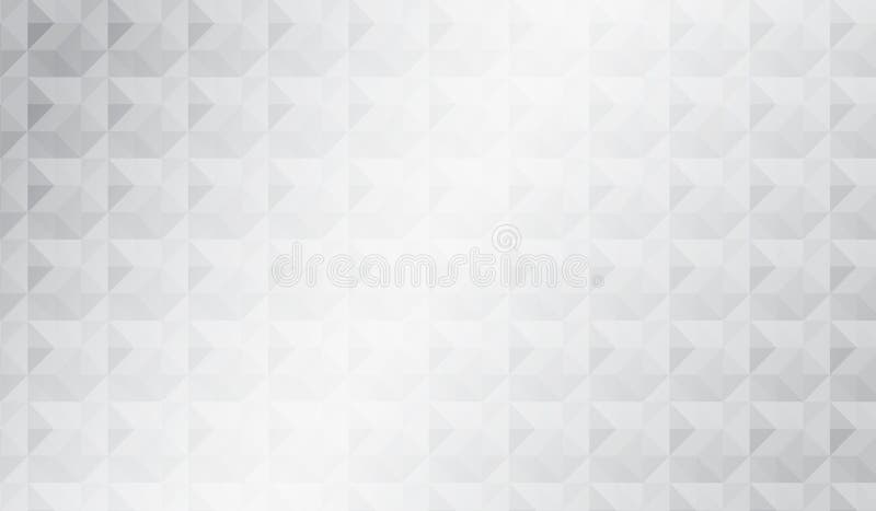 Seamless Background with White and Light Gray Triangles. Abstract ...